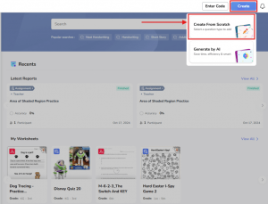 How to Create a Name Tracing Worksheet on Worksheetzone?