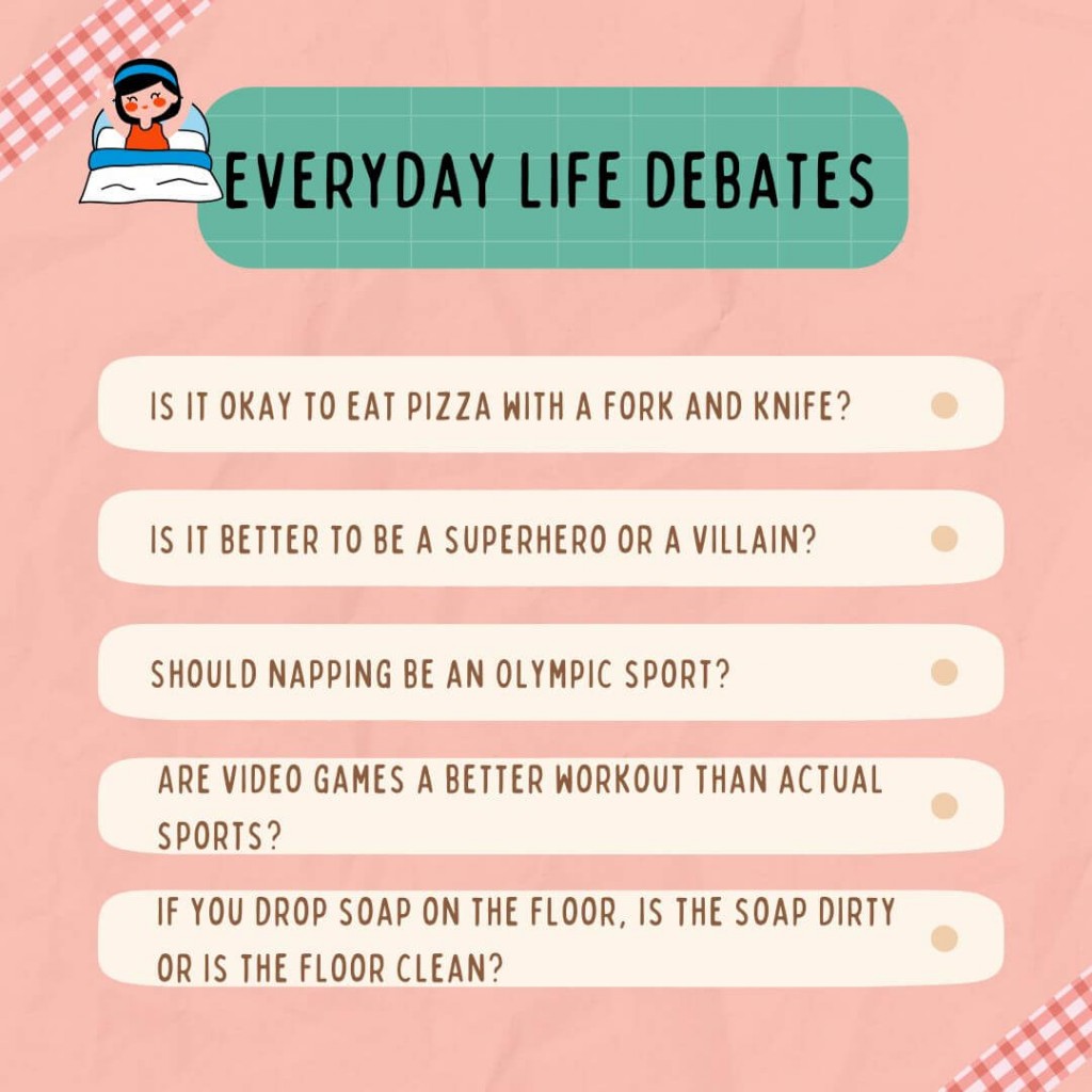 Funny Debate Topics That Will Make Everyone Laugh