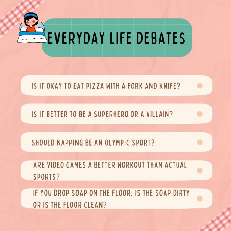 Funny Debate Topics That Will Make Everyone Laugh