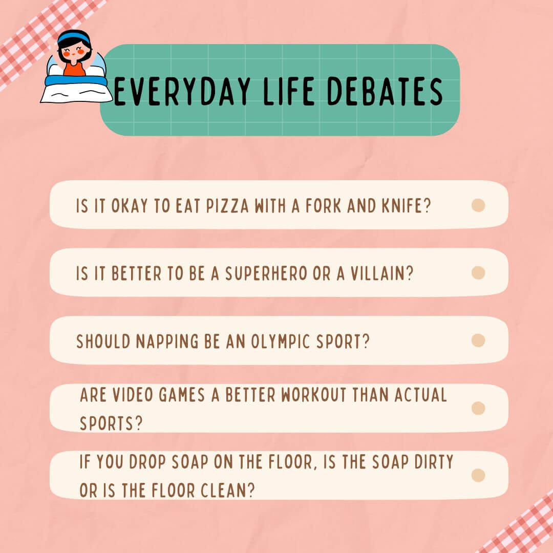 Funny Debate Topics That Will Make Everyone Laugh