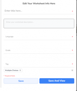 How to Create a Name Tracing Worksheet on Worksheetzone?