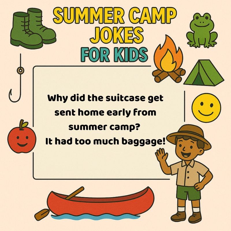 35 Funny Summer Camp Jokes for Kids to Get Everyone Laughing Hard