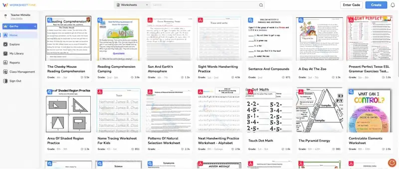 How to Create a Crossword Puzzle on Worksheetzone?