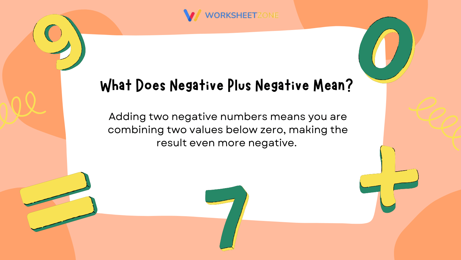 Negative Plus Negative Made Easy: Your Go-To Guide for Math
