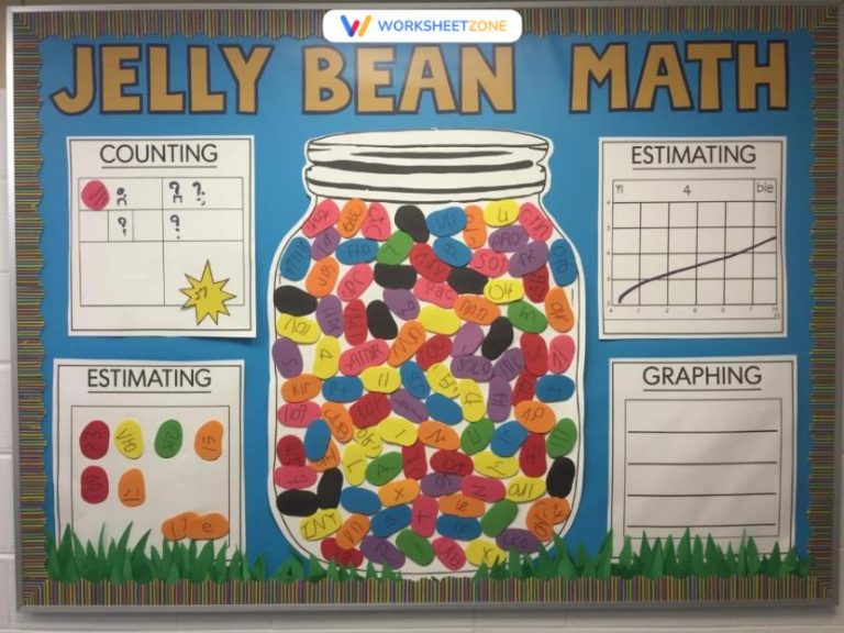 Turn your bulletin board into an interactive math lesson by filling a ...