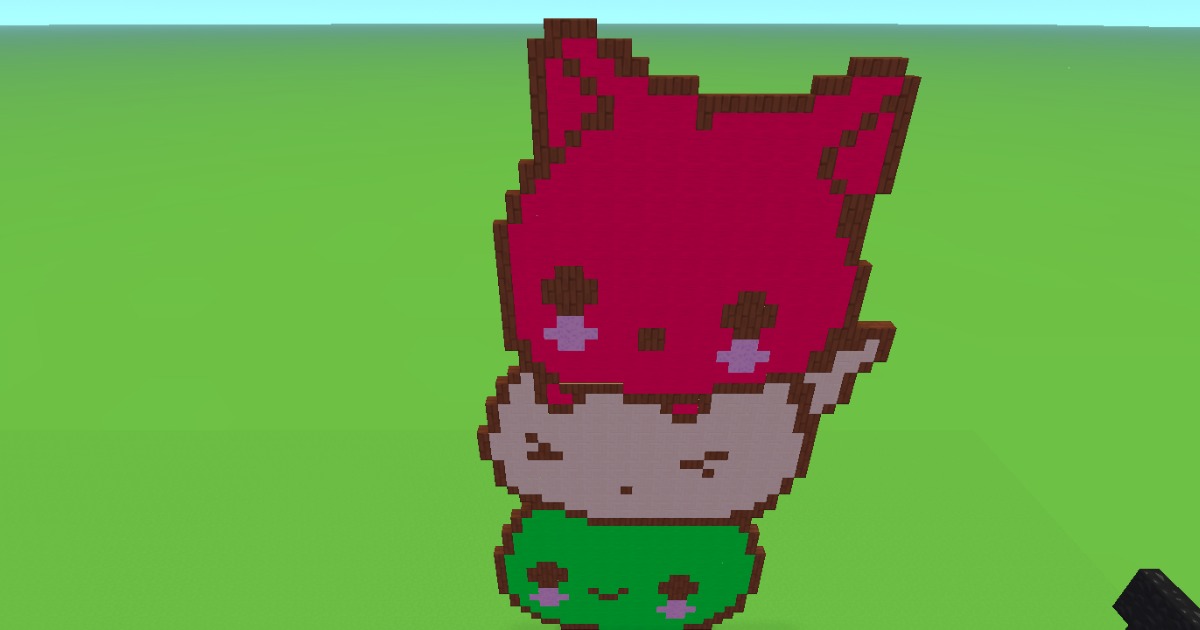 Anime and pixel art world | Worlds FRVR