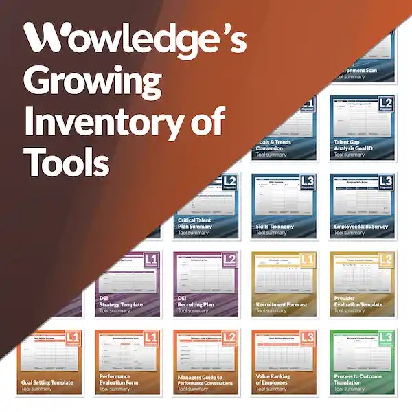 Wowledge Tools' Inventory [The largest HR toolbox anywhere]