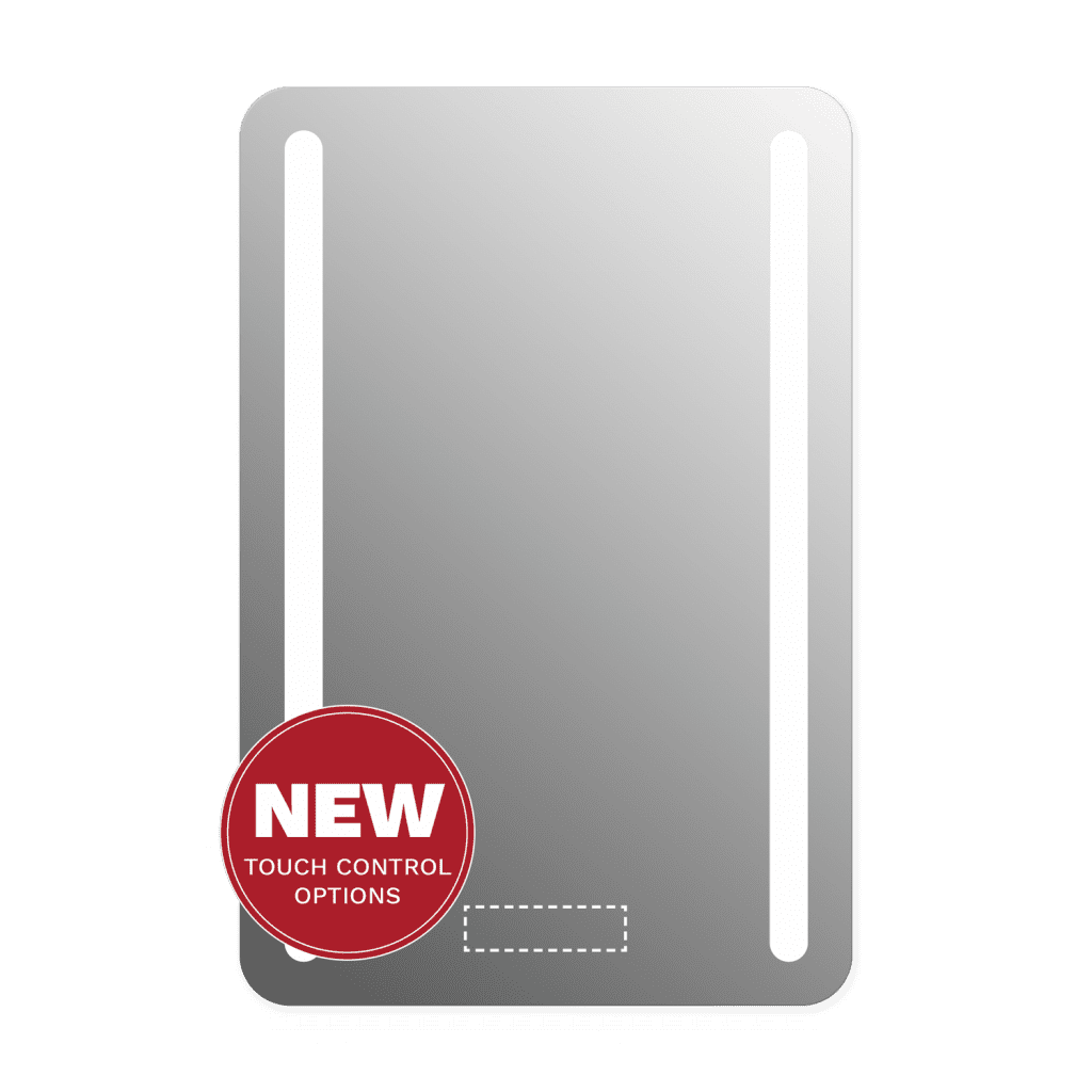 Séura Lighted Rounded Rectangle Vanity Mirrors