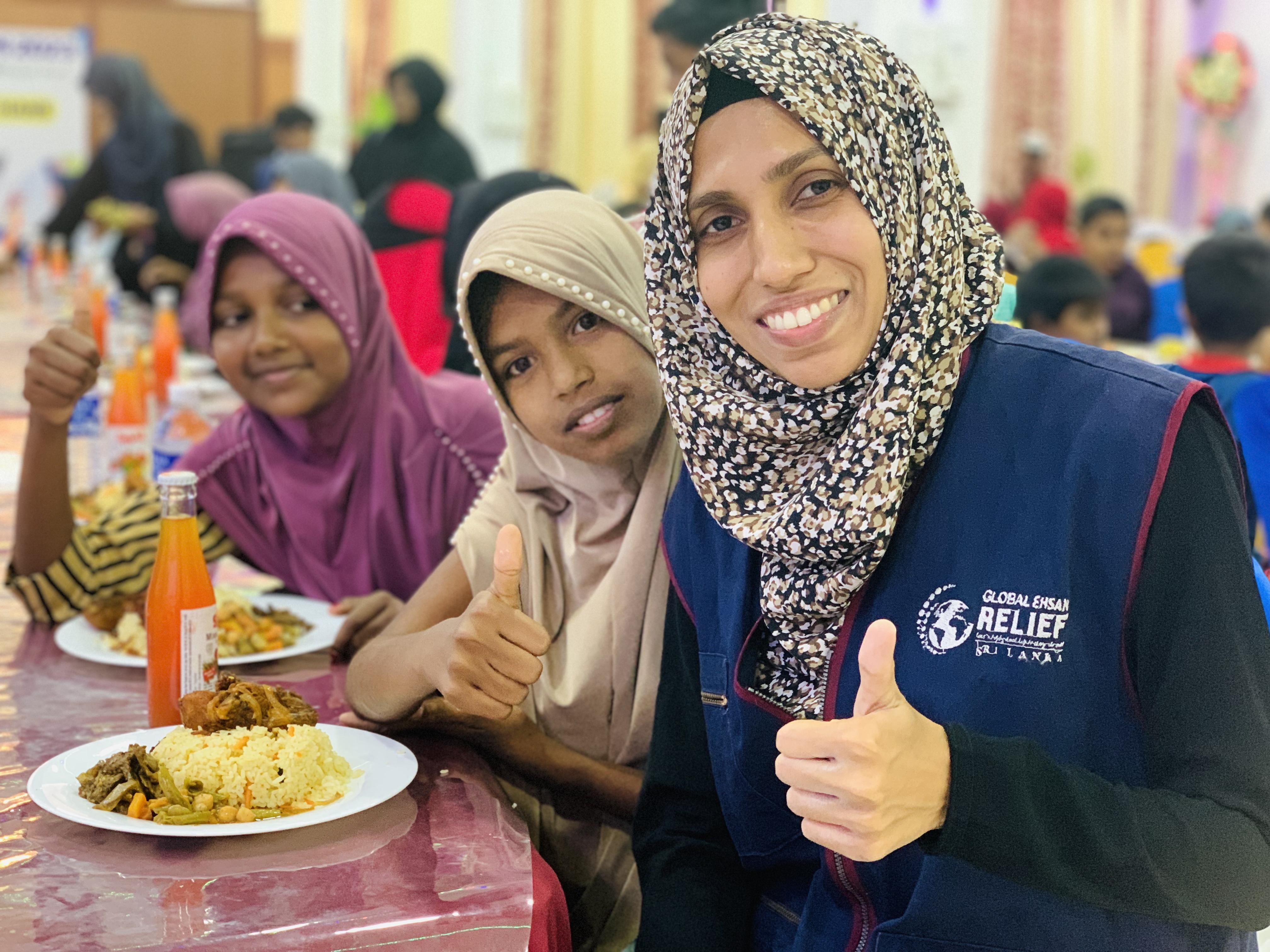 Bringing Joy: Mass Iftar with Orphans in Sri Lanka