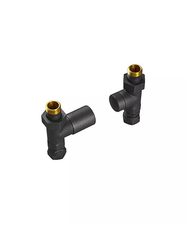 Hugo2 Straight Valves - Anthracite - Get My Taps