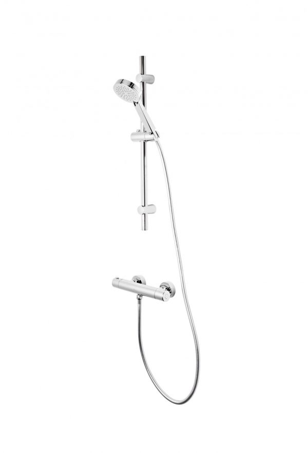Quantum Single Function Bar Shower System - Chrome - Get My Taps