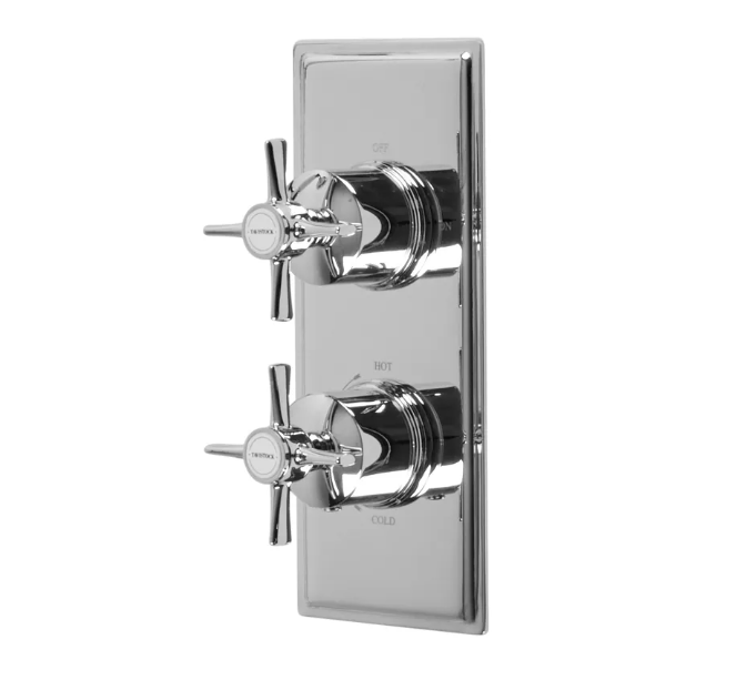 Cheltenham Dual Function Shower Valve - Chrome - Get My Taps