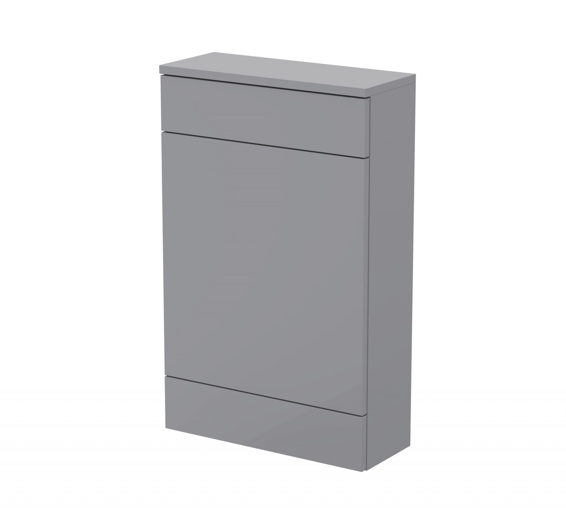MyBathrooms 500mm WC Unit - Satin Grey - Get My Taps