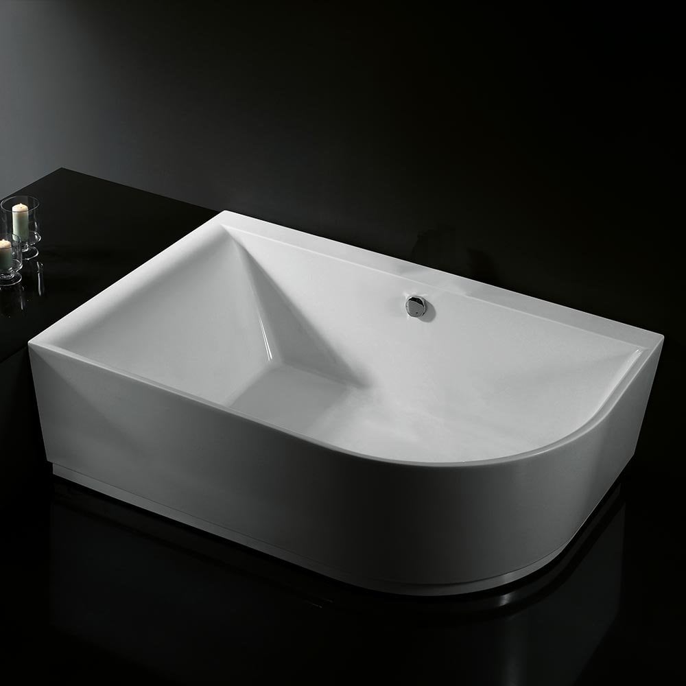 Sofia Freestanding Offset Corner Bath - Get My Taps