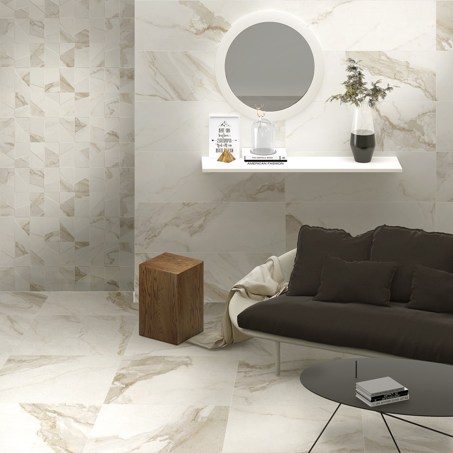 Calacatta Gold Matt Decor 900x300mm - Get My Taps