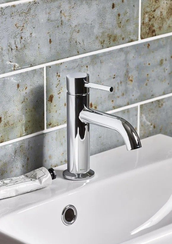 Roper Rhodes Craft Mini Basin Mixer & Click Waste - Chrome - Get My Taps