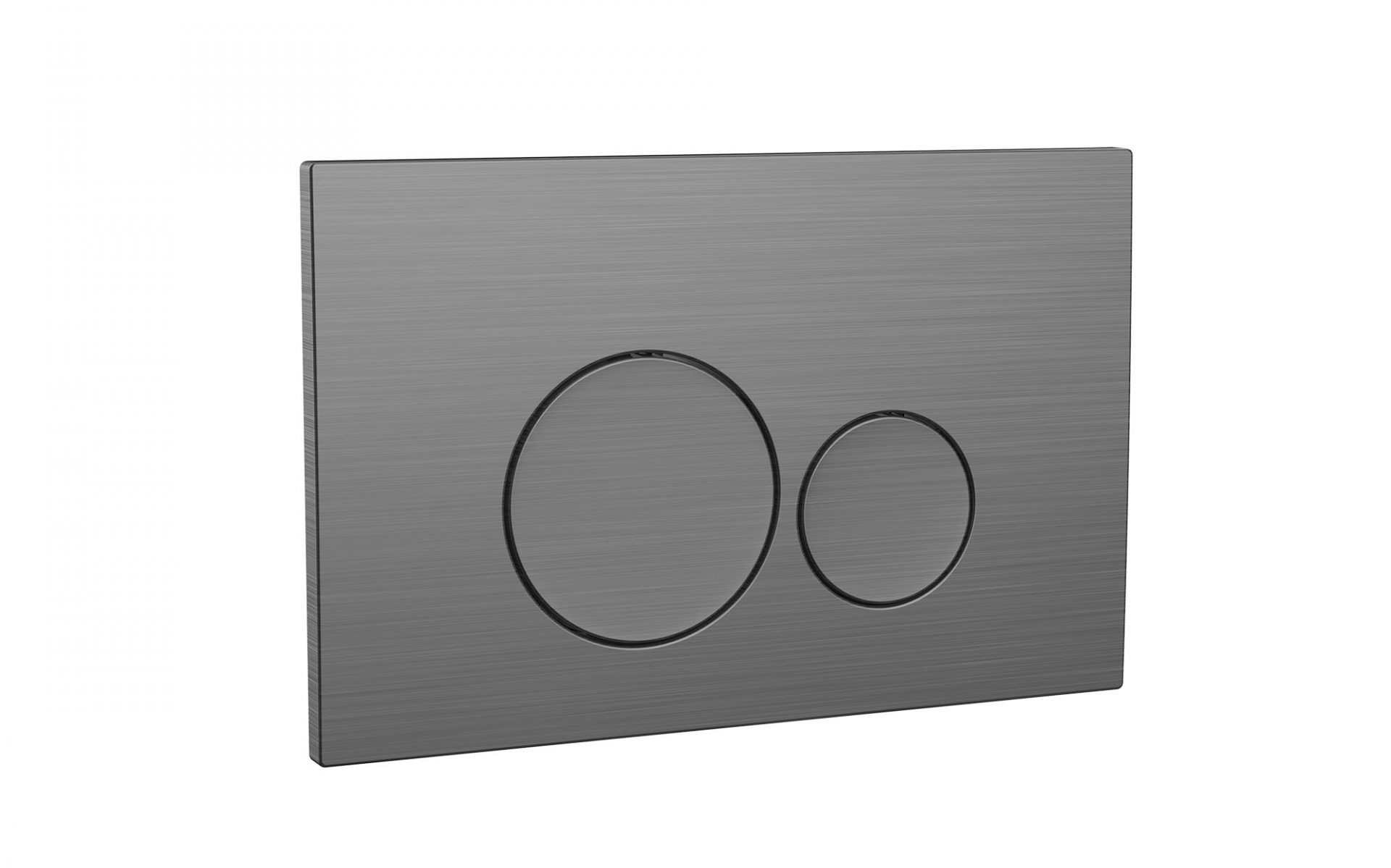 Round Dual Flush Button - Gunmetal - Get My Taps Round Dual Flush Button - Gunmetal - Get My Taps