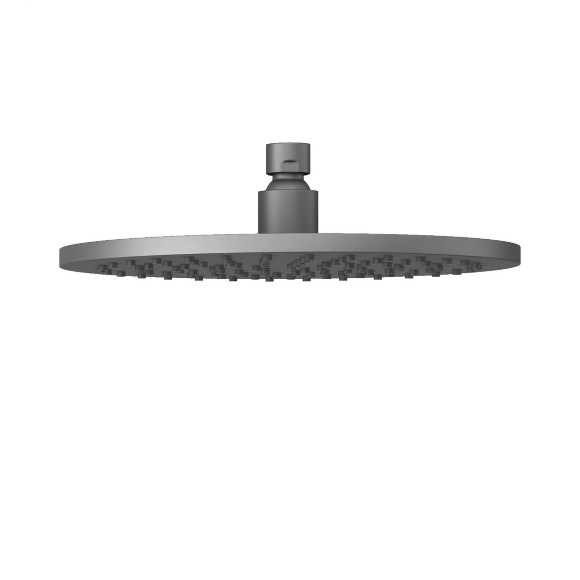 Abacus Emotion Round Shower Head 250mm - Matt Anthracite - Get My Taps
