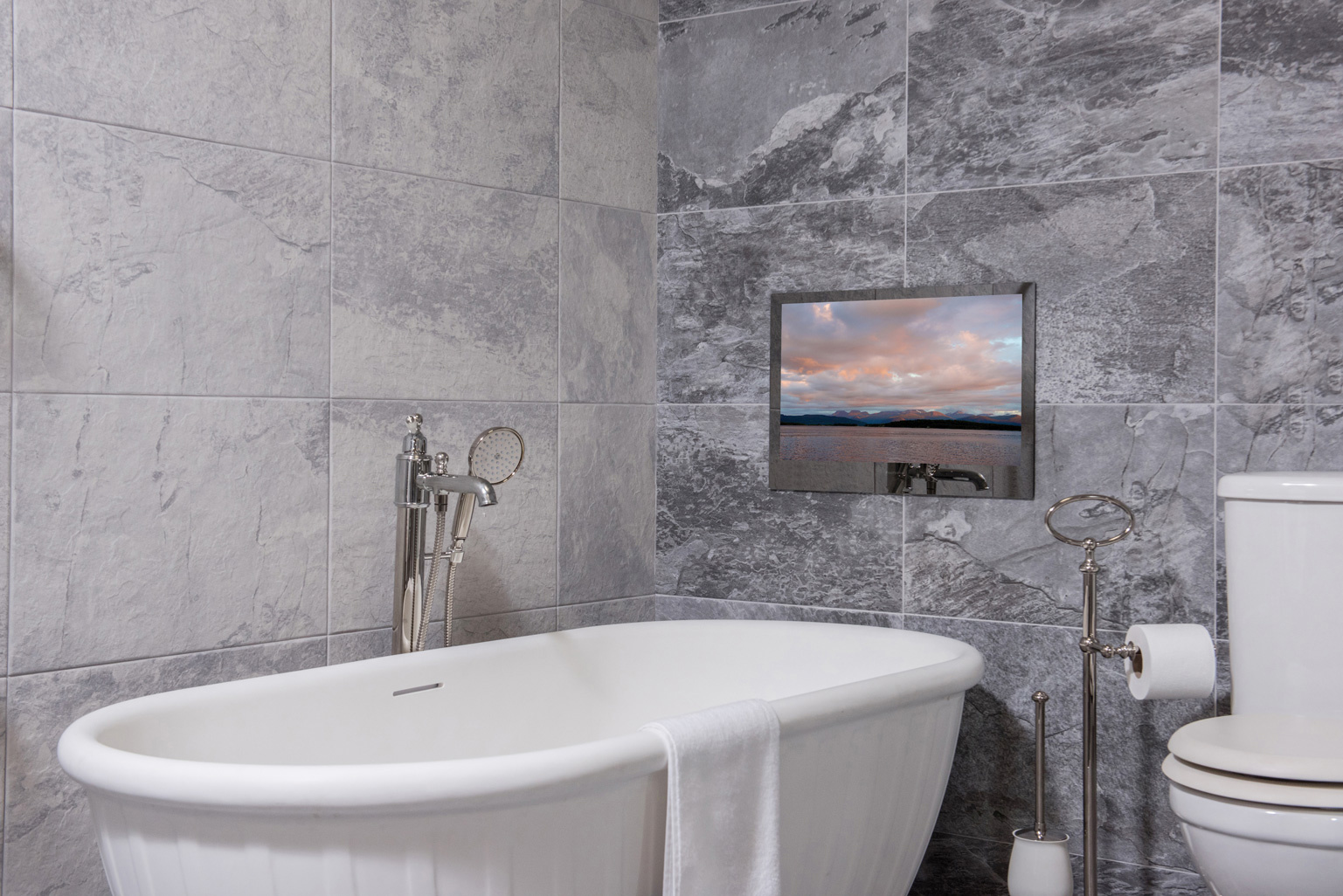 ProofVision 24" Premium Bathroom Smart TV - Mirror - Get My Taps