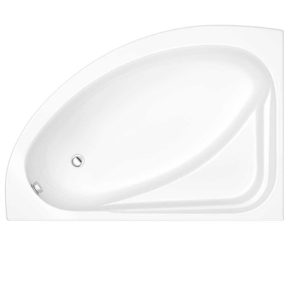 Henbury 1500mm Offset Corner Bath - Get My Taps