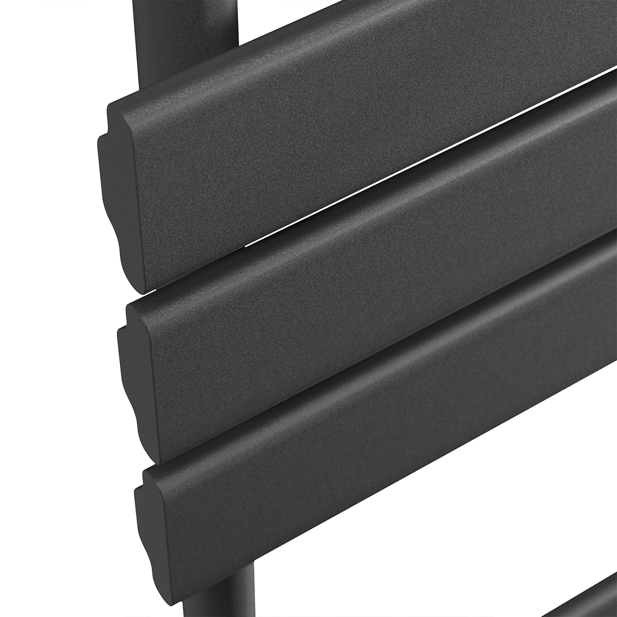 Life Towel Radiator - Matt Black - Get My Taps