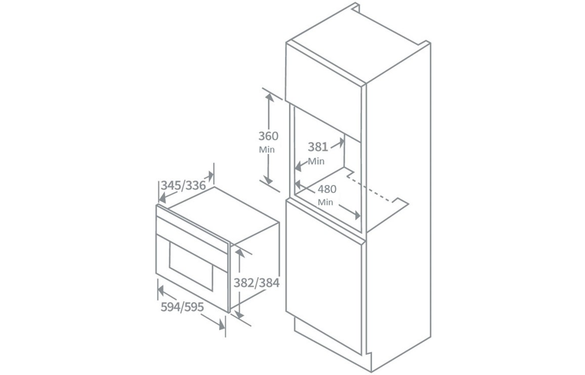 Prima PRCM202 B/I 800W Microwave - Black - Get My Taps
