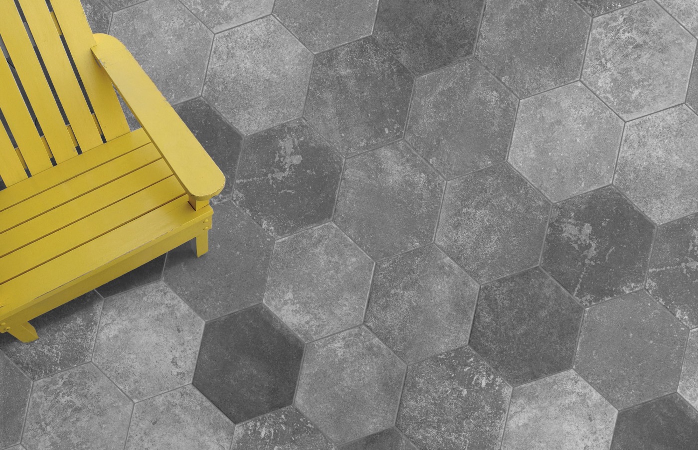 Pompeia Gris Hex Matt 240x200mm - Get My Taps