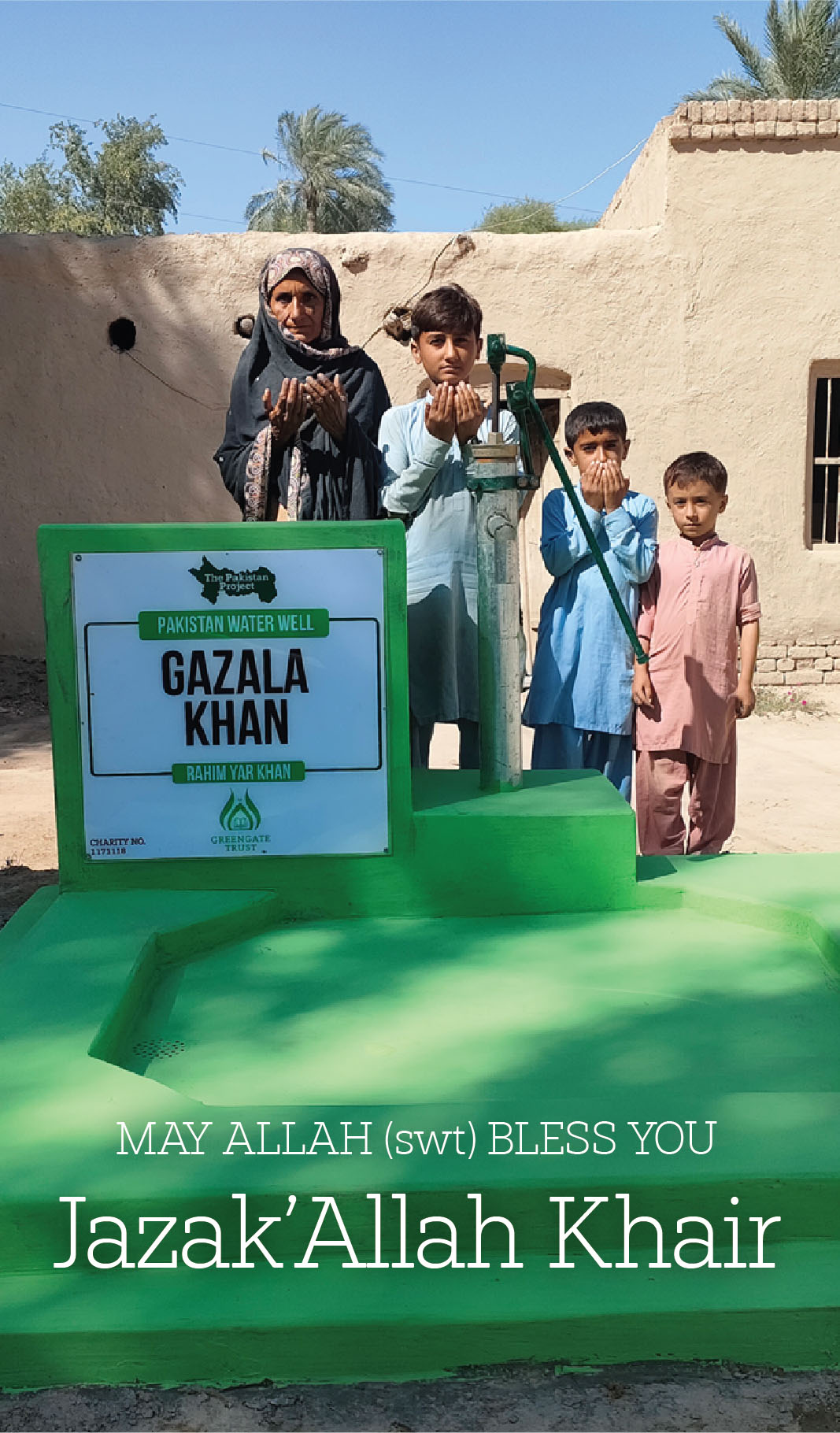 Pakistan Water Well – Greengate Trust