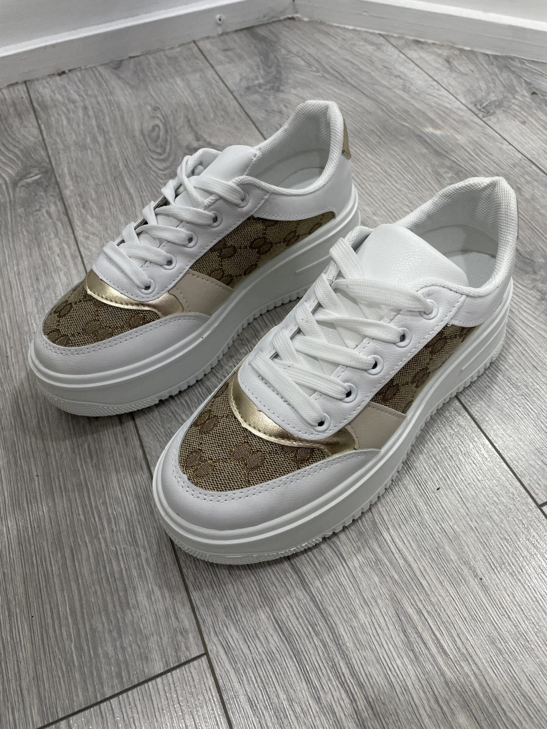 Platform Trainers White – Collections London