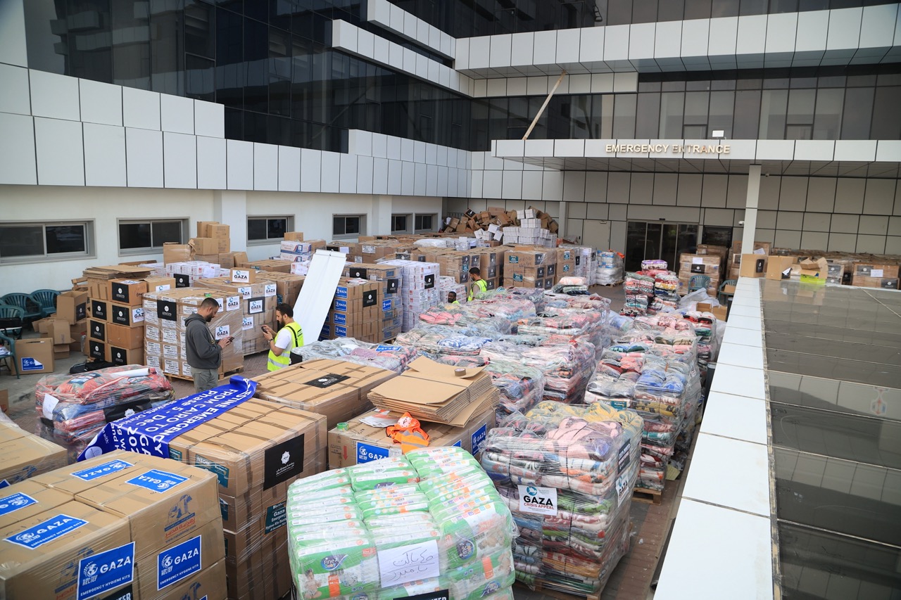 Distribution of Aid in Palestine - Global Ehsan Relief