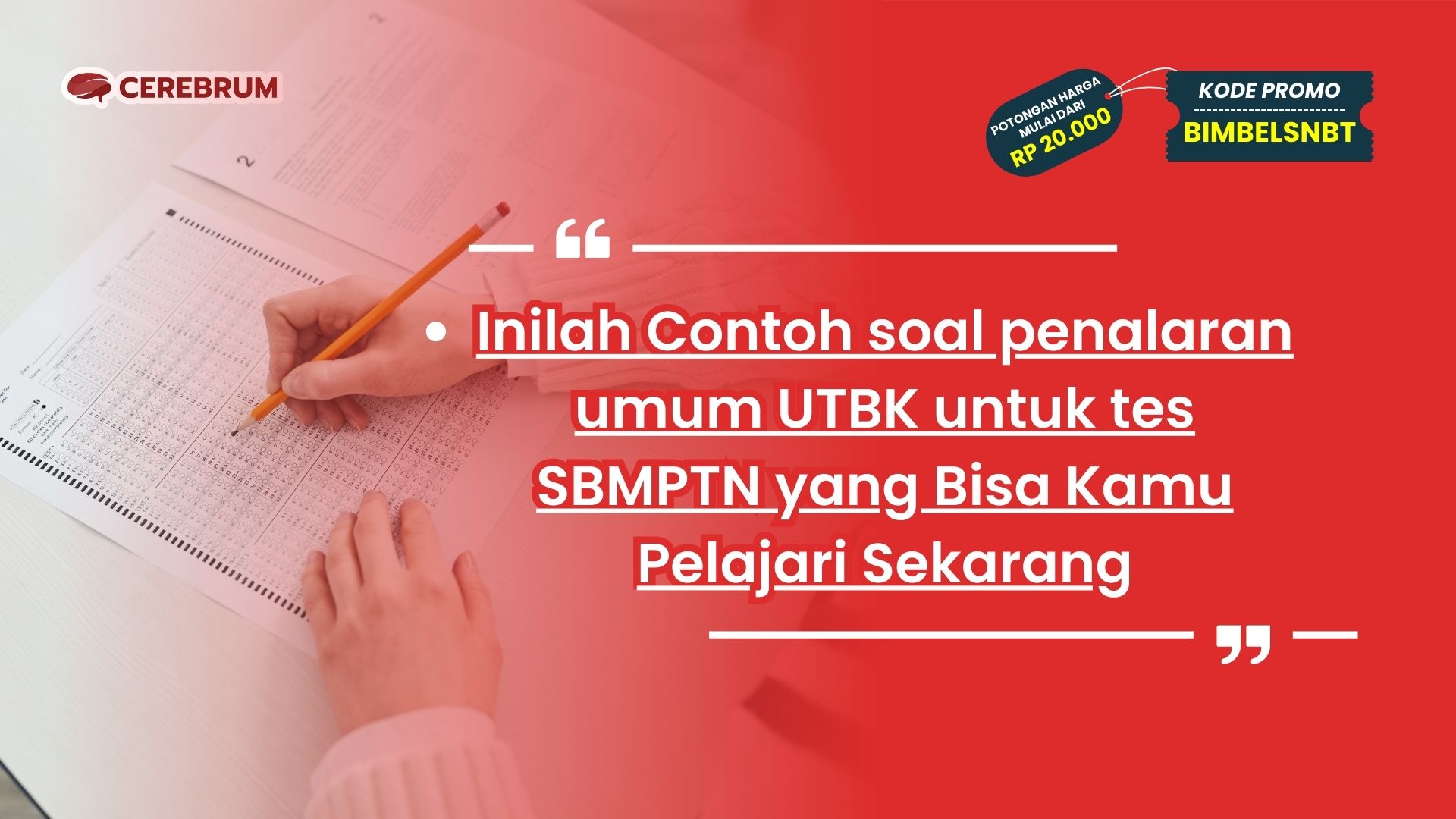 Inilah Contoh soal penalaran umum tes SBMPTN Bisa Dipelajari