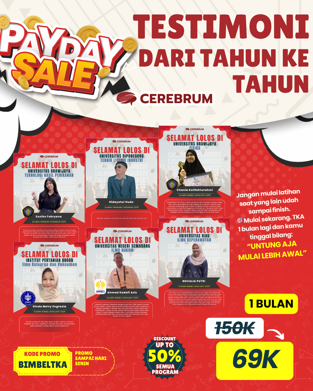 Nilai Rata-rata SNBP 2025 Setiap Jurusan, Ketahui Perbedaannya