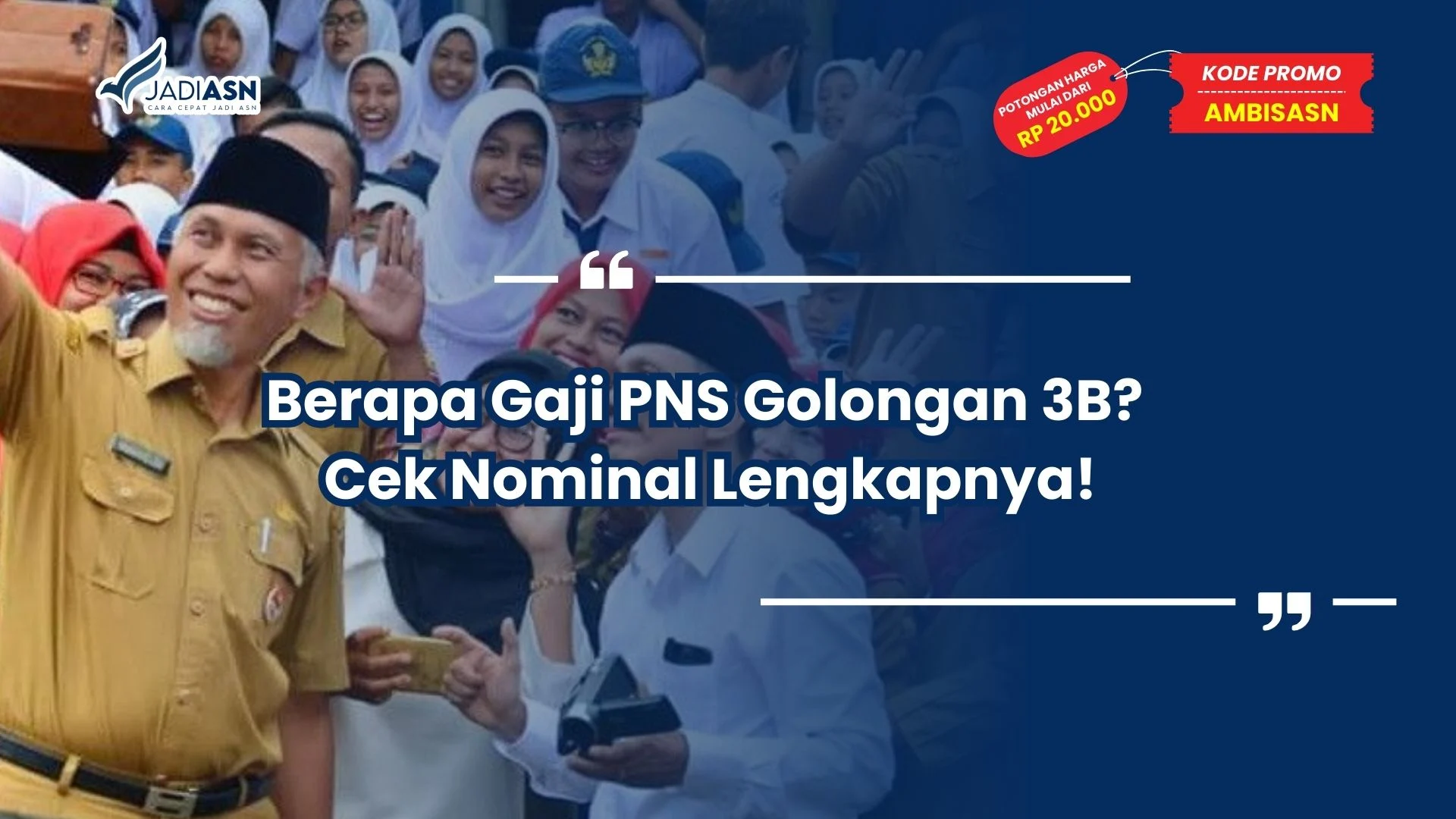 Berapa Gaji PNS Golongan 3B? Cek Nominal Lengkapnya! - Bimbel CPNS - JadiASN