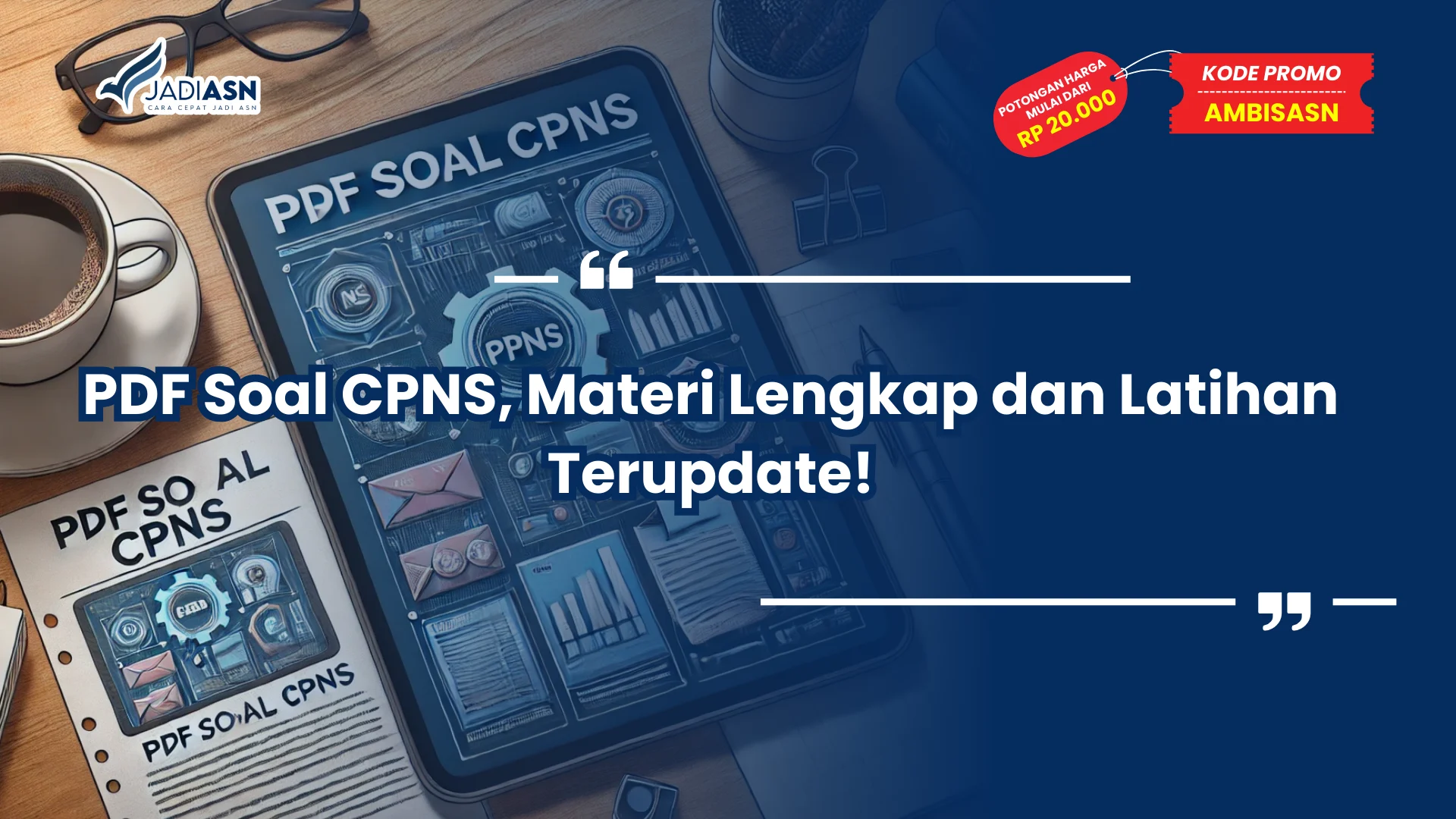 PDF Soal CPNS, Materi Lengkap dan Latihan Terupdate!