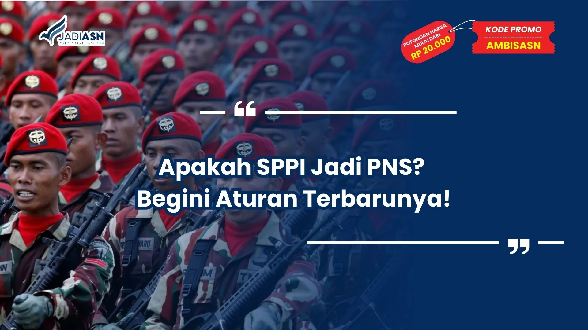 Apakah SPPI Jadi PNS? Begini Aturan Terbarunya! - Bimbel CPNS - JadiASN