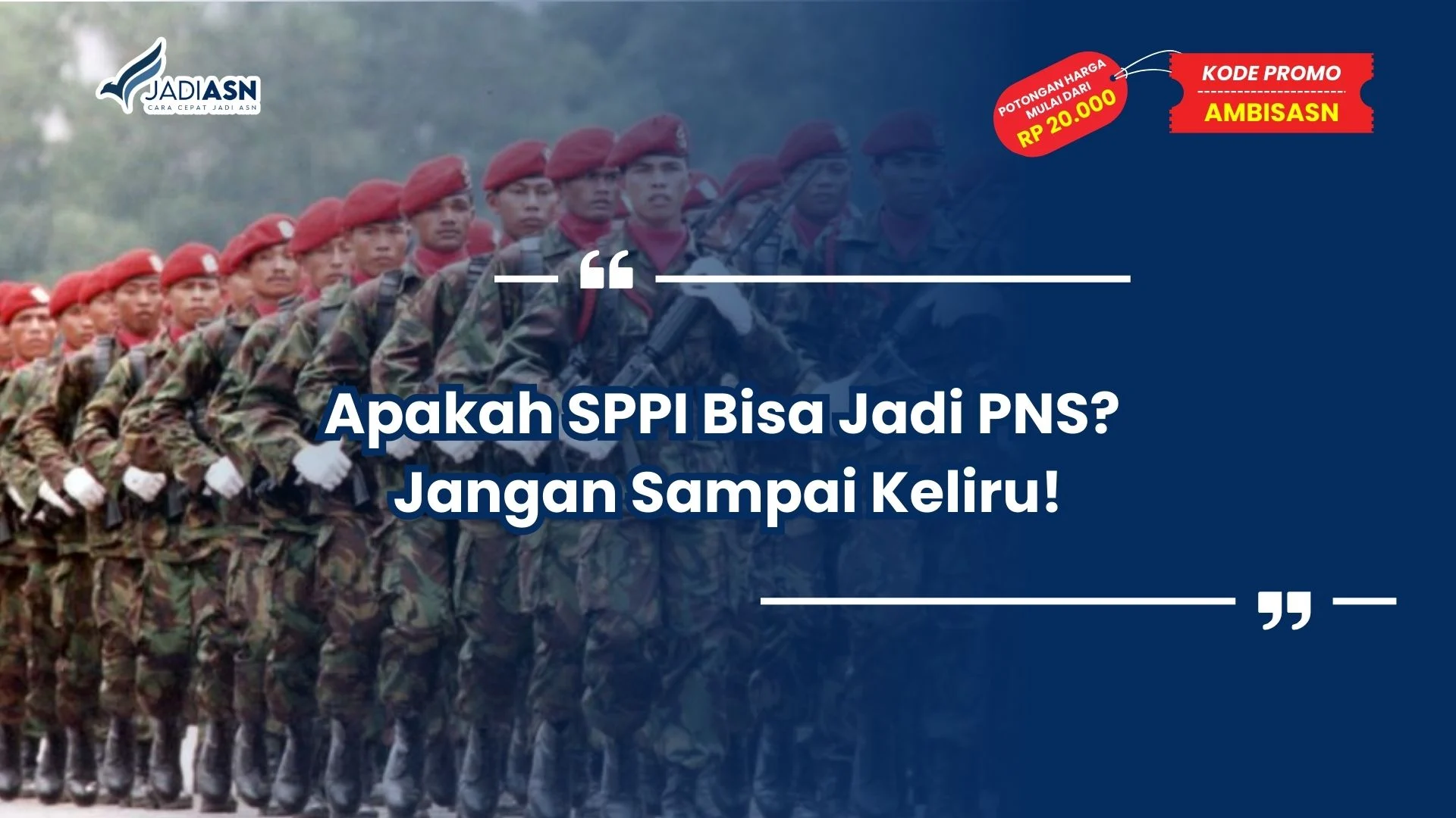 Apakah SPPI Bisa Jadi PNS? Jangan Sampai Keliru! - Bimbel CPNS - JadiASN