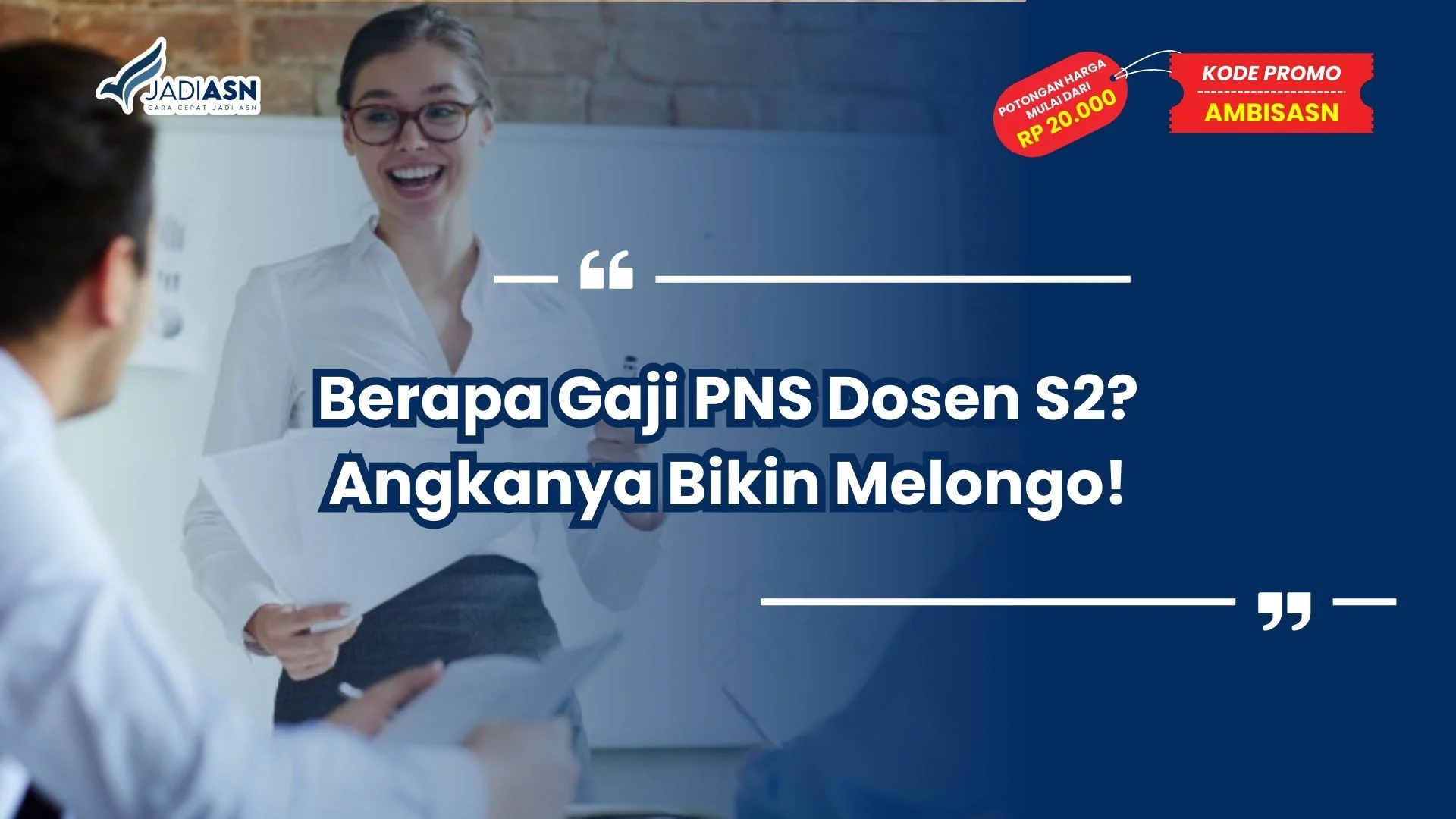 Berapa Gaji PNS Dosen S2? Angkanya Bikin Melongo! - Bimbel CPNS - JadiASN
