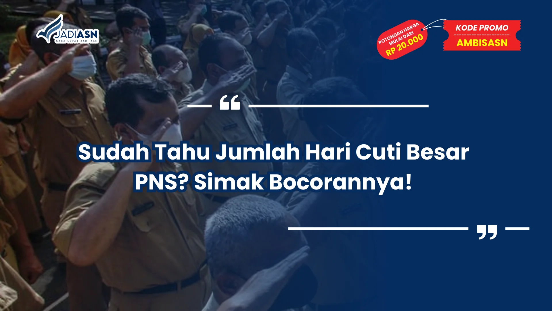 Sudah Tahu Jumlah Hari Cuti Besar PNS? Simak Bocorannya! - Bimbel CPNS ...