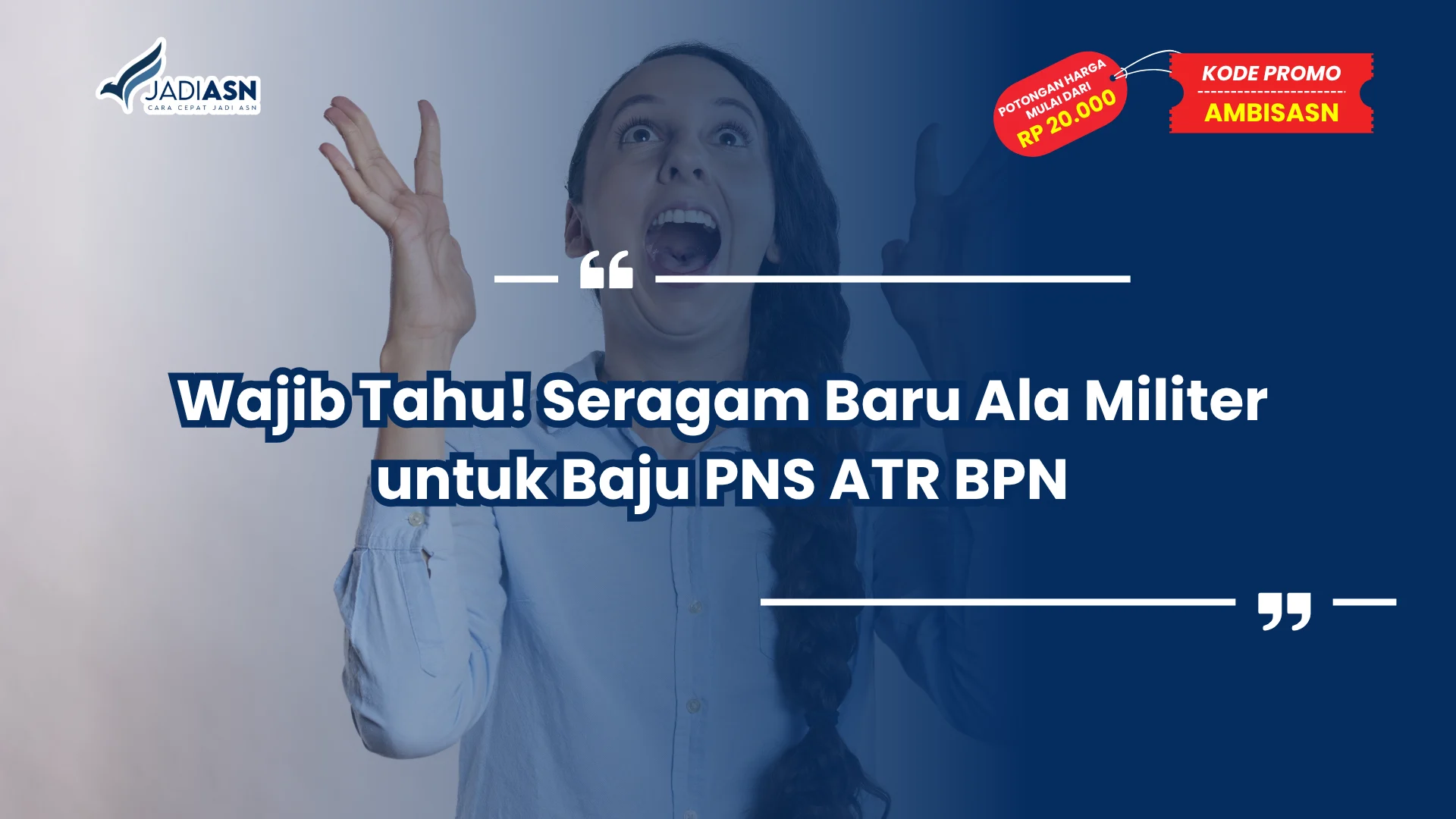 Wajib Tahu! Seragam Baru Ala Militer untuk Baju PNS ATR BPN - Bimbel ...