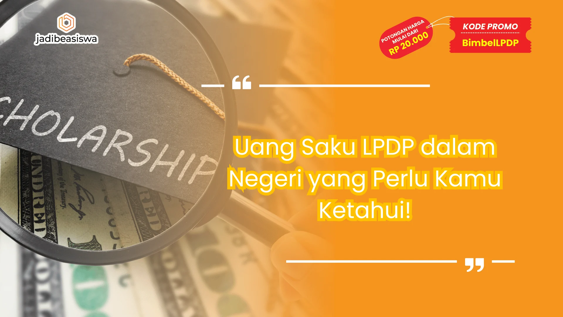 Uang Saku LPDP Dalam Negeri yang Perlu Kamu Ketahui! - Bimbel LPDP