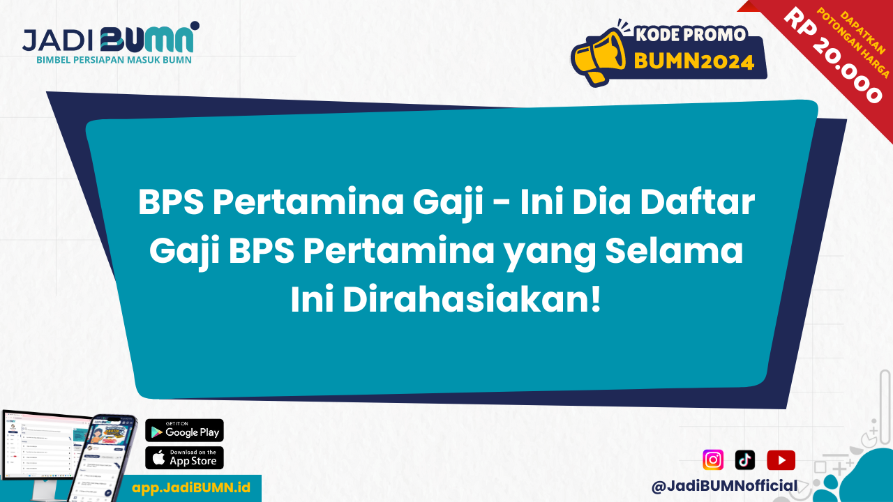 BPS Pertamina Gaji - Ini Dia Daftar Gaji BPS Pertamina yang...