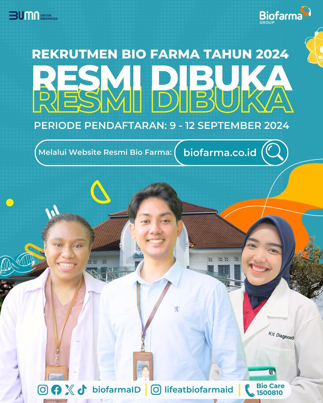 PT Bio Farma (Persero) - Lowongan Kerja BUMN | Jadi BUMN