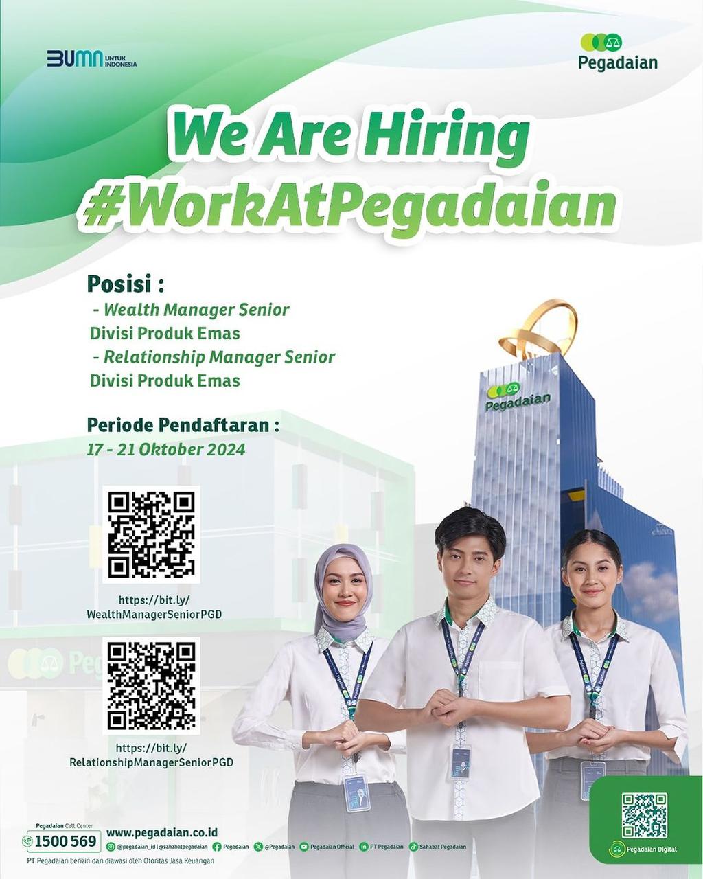 PT Pegadaian - Lowongan Kerja BUMN | Jadi BUMN