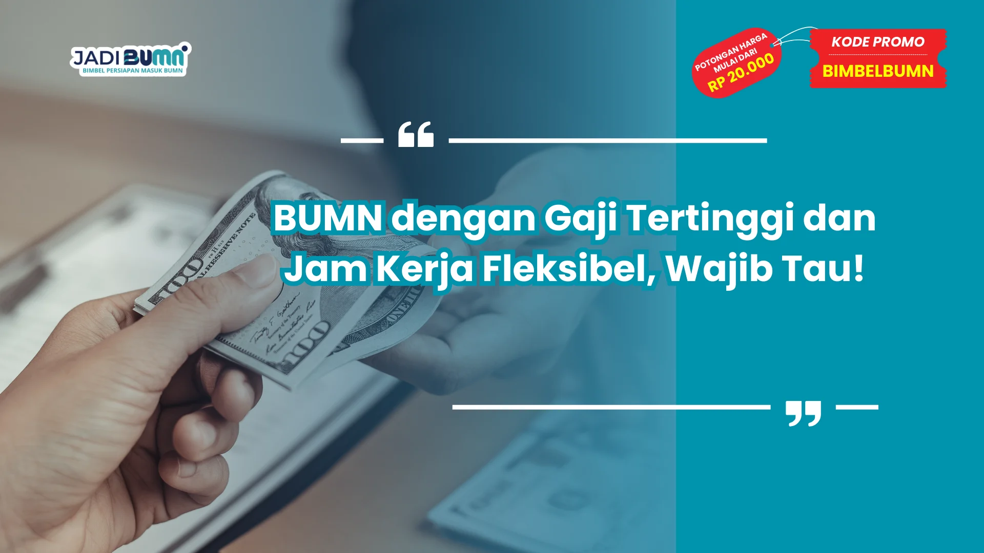 BUMN dengan Gaji Tertinggi dan Jam Kerja Fleksibel, Wajib Tau! | Jadi BUMN