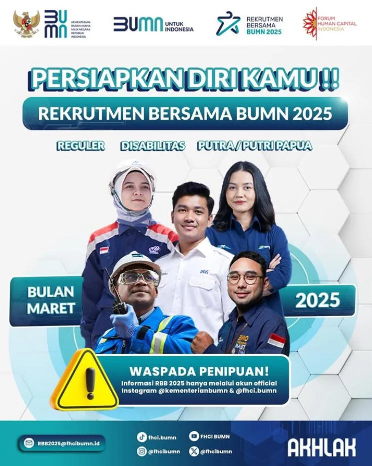 Pendaftaran Pegawai BUMN 2025, Cek Disini! | Jadi BUMN