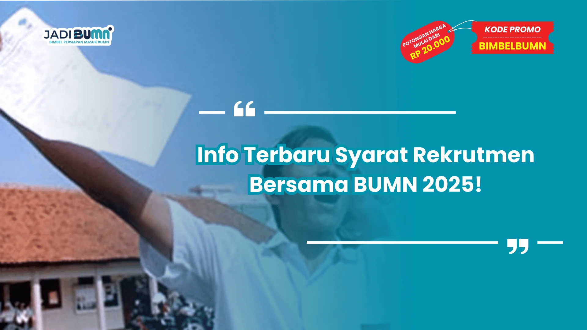 Info Terbaru Syarat Rekrutmen Bersama BUMN 2025! | Jadi BUMN