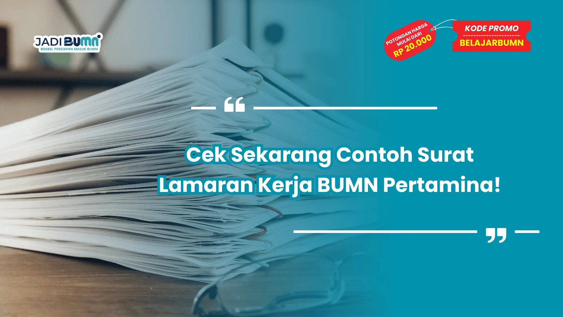 Cek Sekarang Contoh Surat Lamaran Kerja BUMN Pertamina!