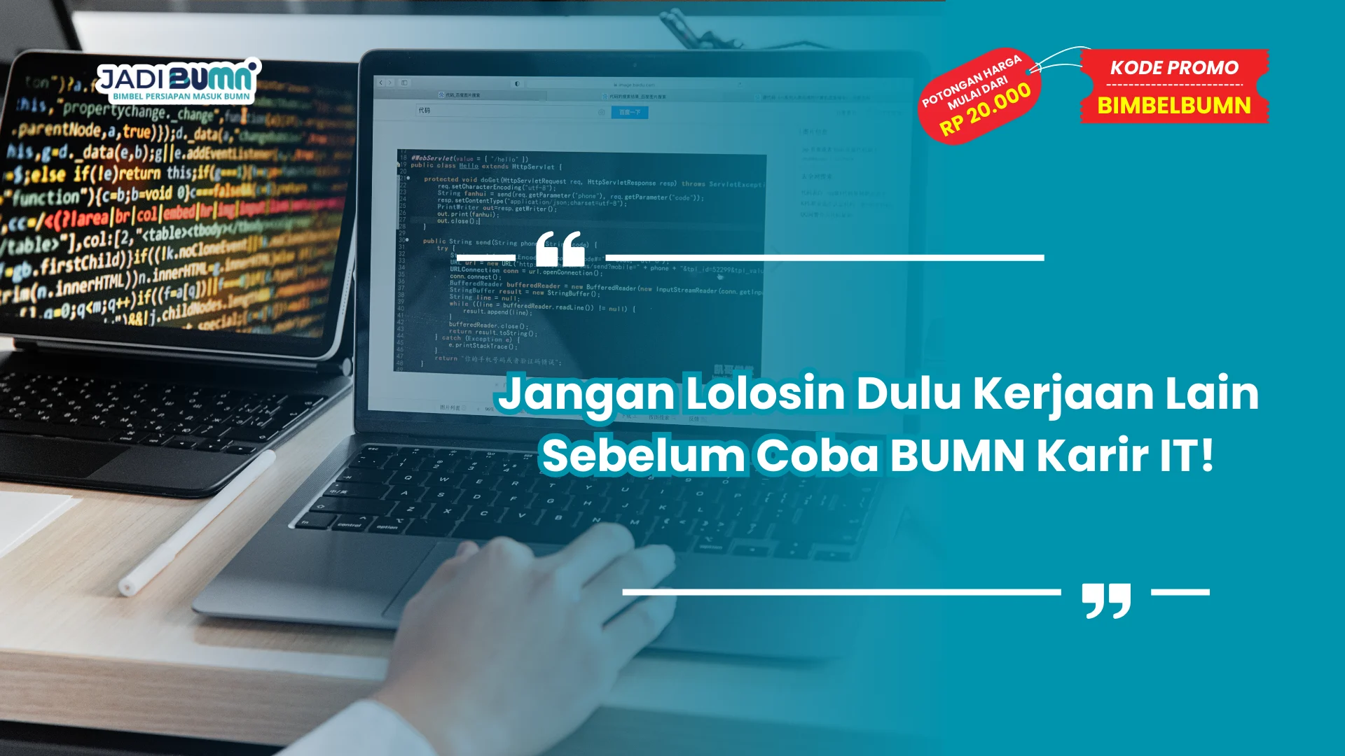 Jangan Lolosin Dulu Kerjaan Lain Sebelum Coba BUMN Karir IT! | Jadi BUMN