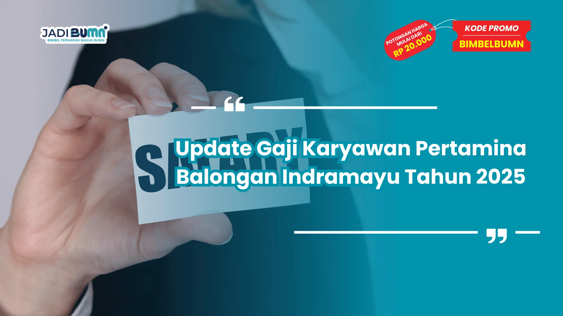 Penasaran Gaji Pegawai Pertamina di Cepu? Segini Nominalnya! | Jadi BUMN