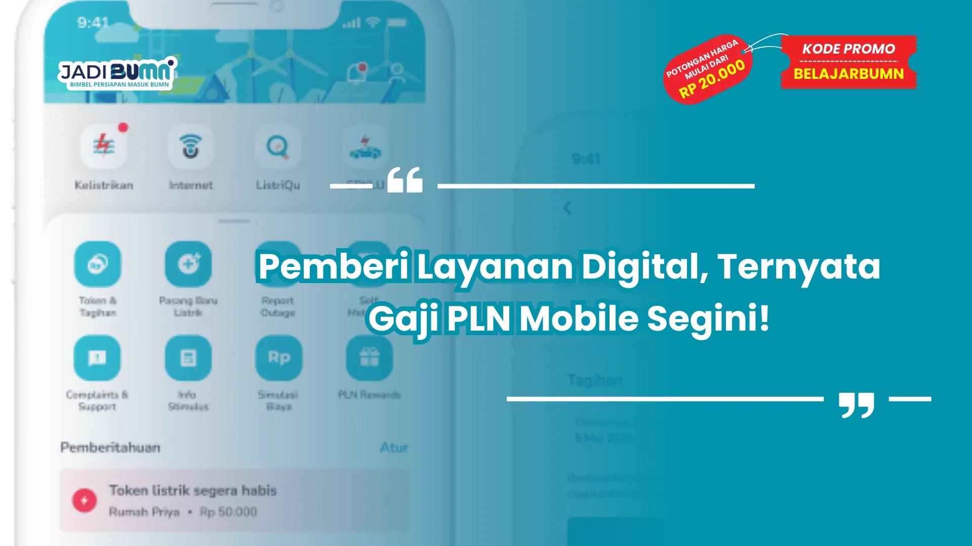 Pemberi Layanan Digital, Ternyata Gaji PLN Mobile Segini!